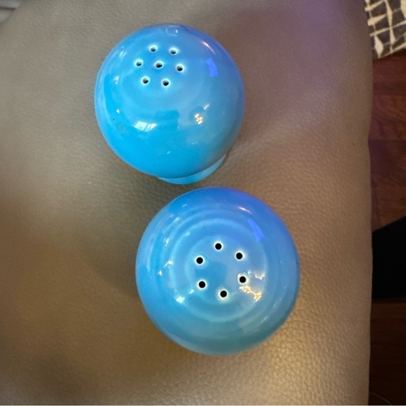 Fiesta | Other | Fiesta Blue Ceramic Shaker Set | Poshmark
